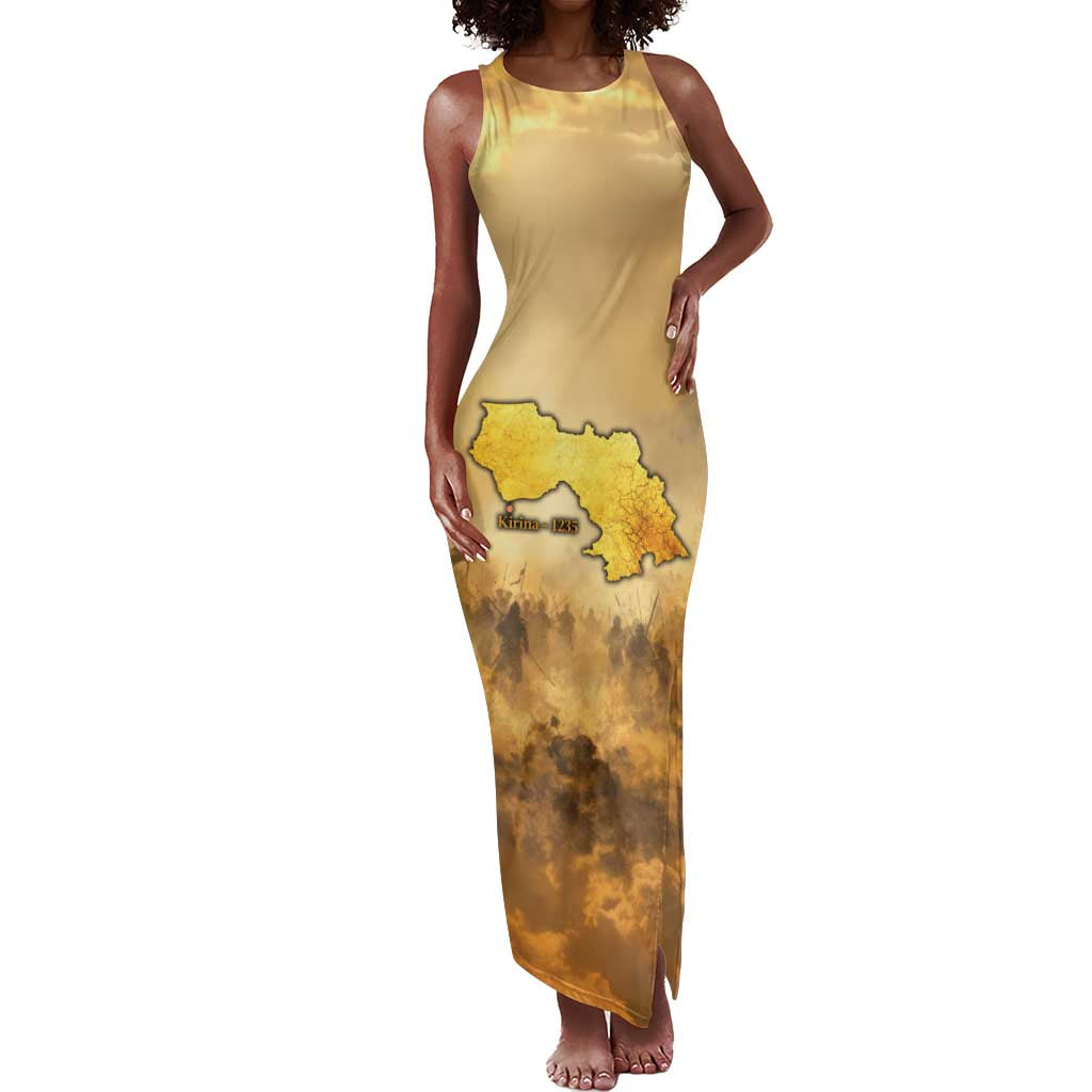 Sundiata Keita Tank Maxi Dress with Kirina 1235 Battle Map, Horseback ...