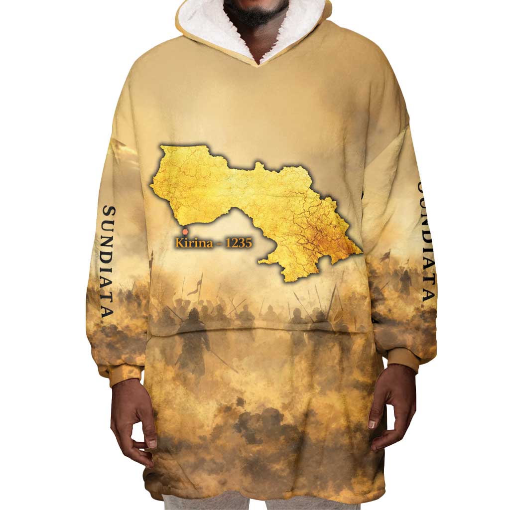 Sundiata Keita Wearable Blanket Hoodie with Kirina 1235 Battle Map ...