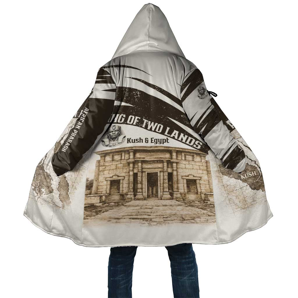 Taharqa Cloak with Ancient Map Illustration, King of Two Lands Title ...