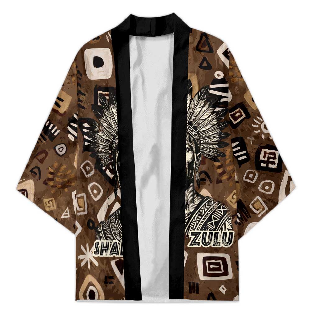 Shaka Zulu Kimono Monochrome Portrait Zulu Kingdom Heritage Unconquered ...