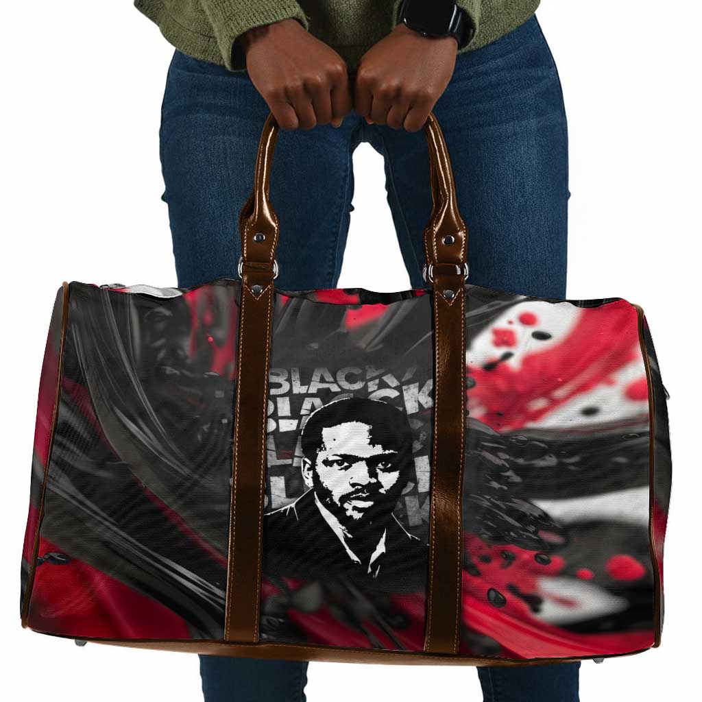 Steve Biko Travel Bag with Black Consciousness Portrait, Power Fist ...