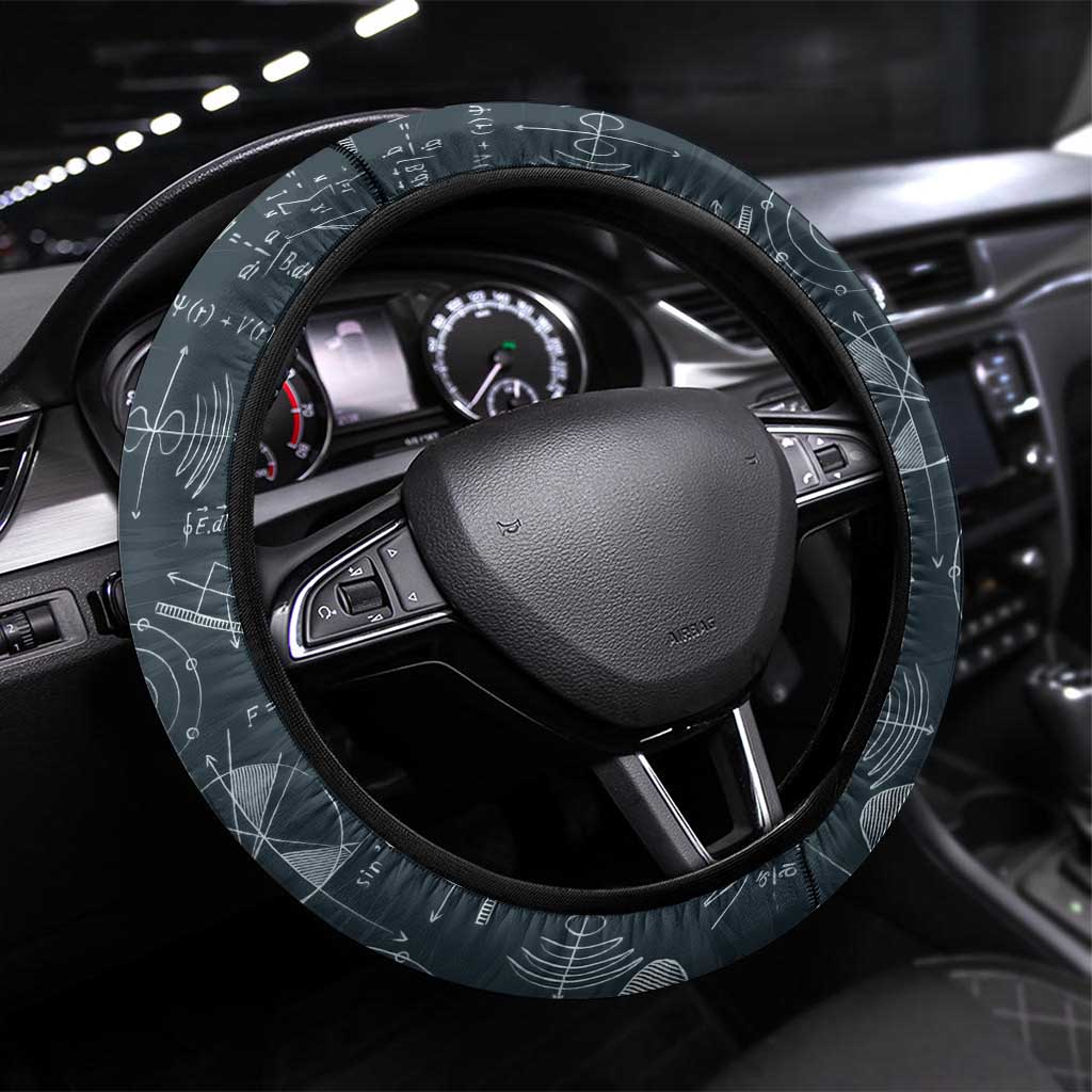 Katherine Johnson Steering Wheel Cover with Chalkboard Math Scene ...