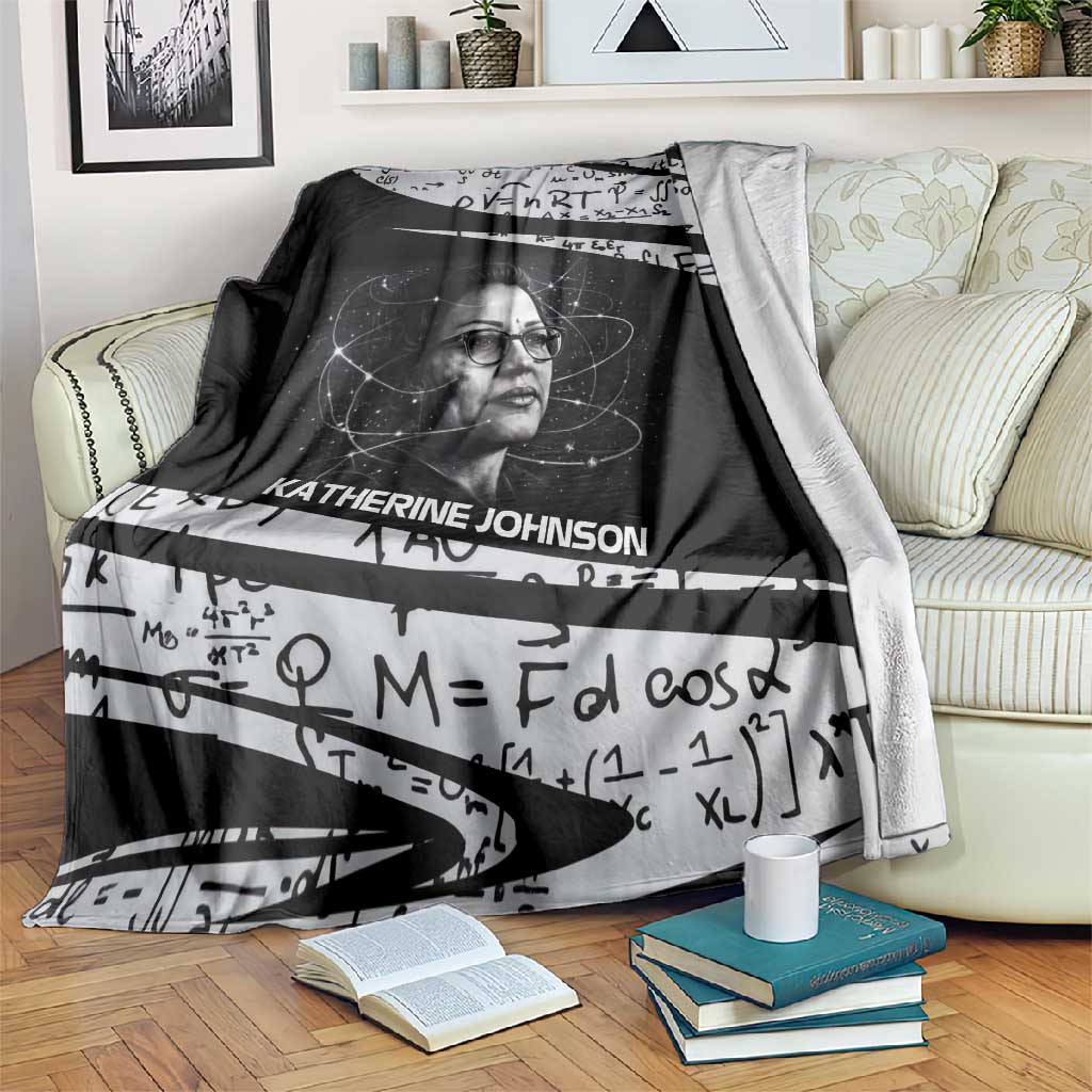 Katherine Johnson Blanket with Orbital Space Portrait, Historic NASA ...