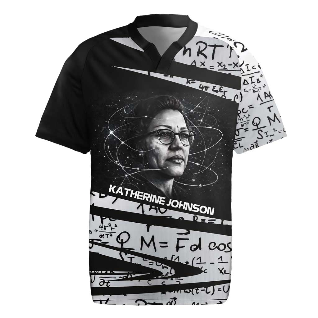 Katherine Johnson Rugby Jersey with Orbital Space Portrait, Historic ...