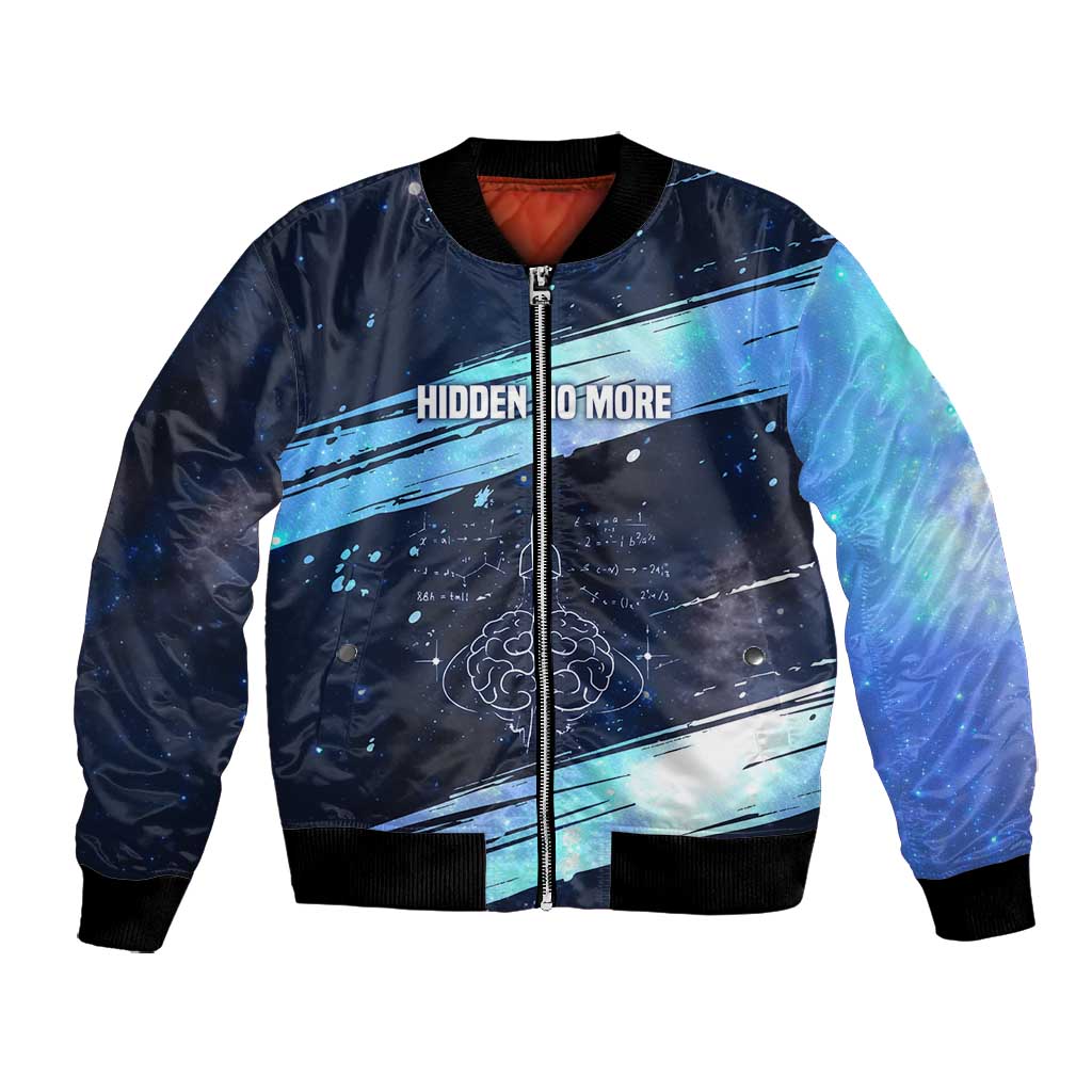 Katherine Johnson Bomber Jacket with Galaxy Background, Hidden No More ...