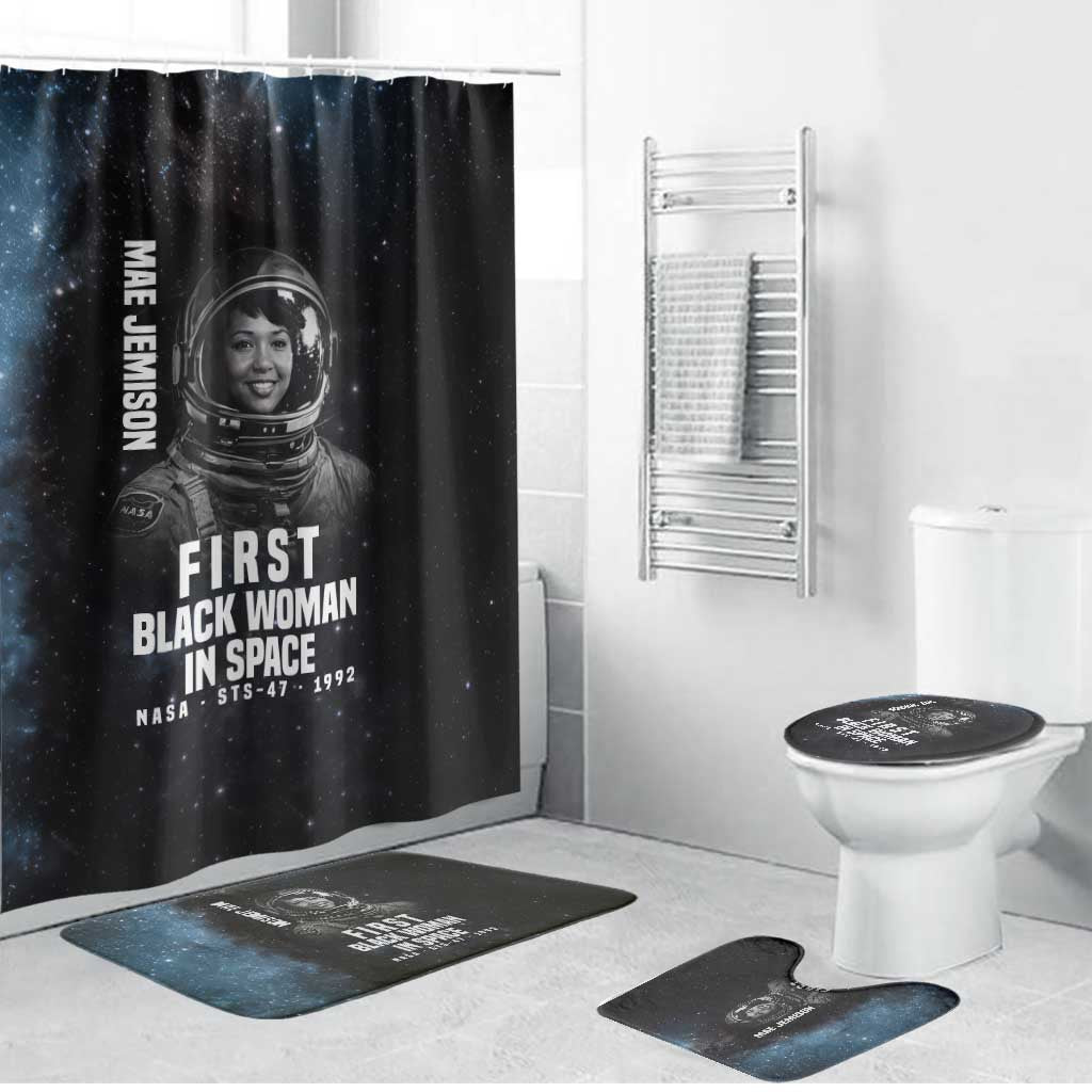 Mae Jemison Bathroom Set with NASA Spacesuit Portrait, First Black ...