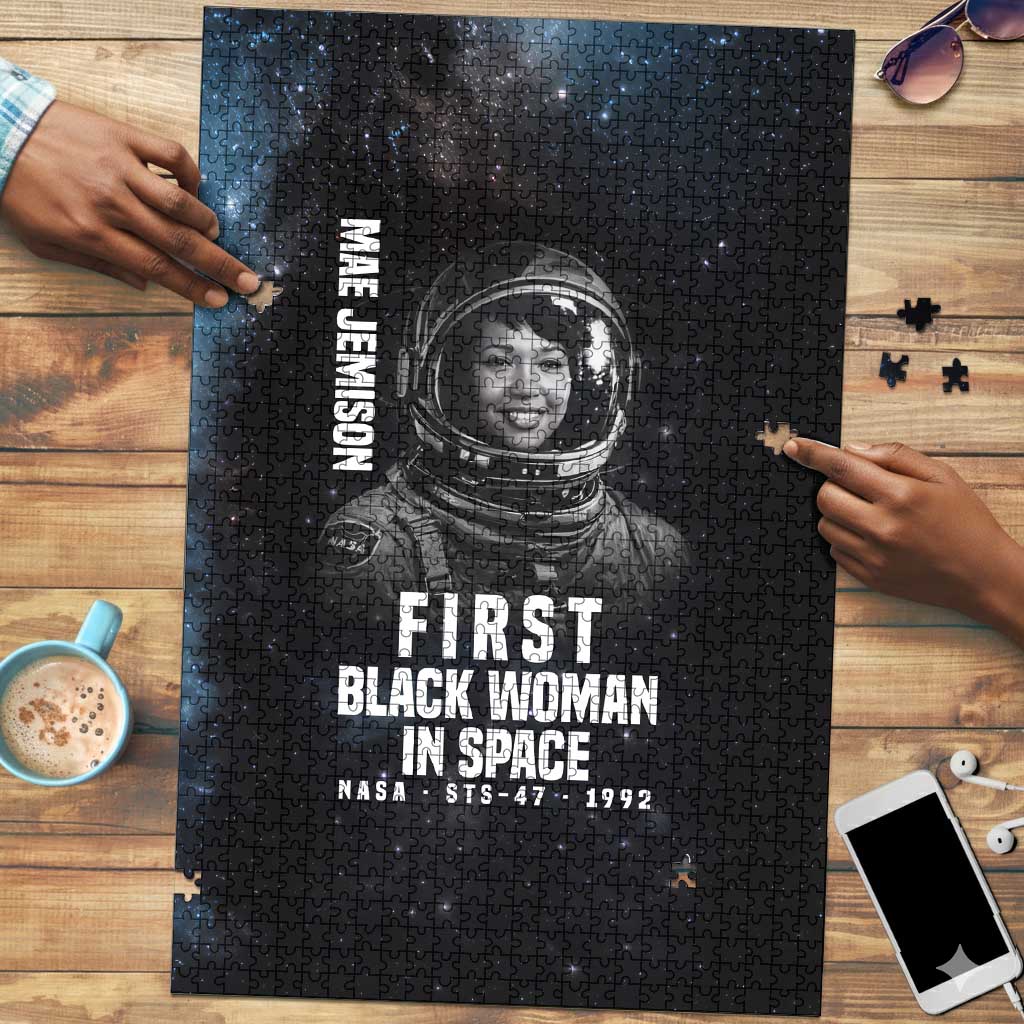 Mae Jemison Puzzle with NASA Spacesuit Portrait, First Black Woman by ...