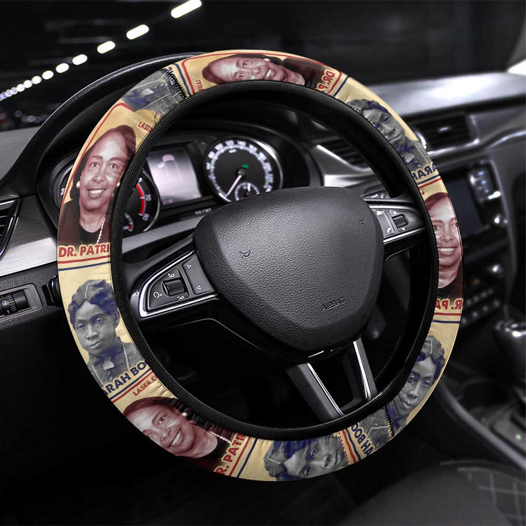 Brains Beauty And Breakthroughs Steering Wheel Cover Trailblazing Black ...
