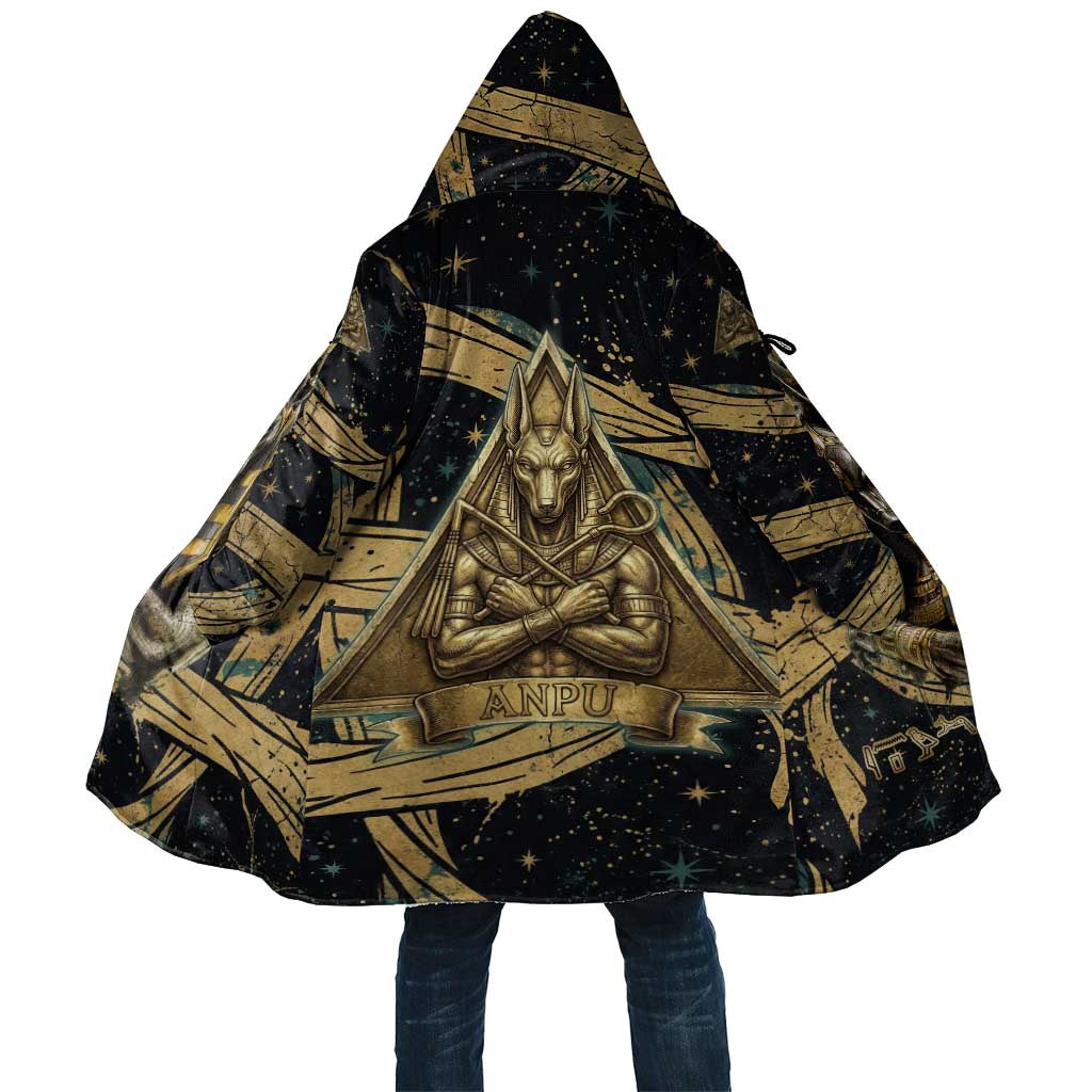 Anubis Ancient Egyptian Cloak with Starry Mummy Wrap Pattern, Anubis ...