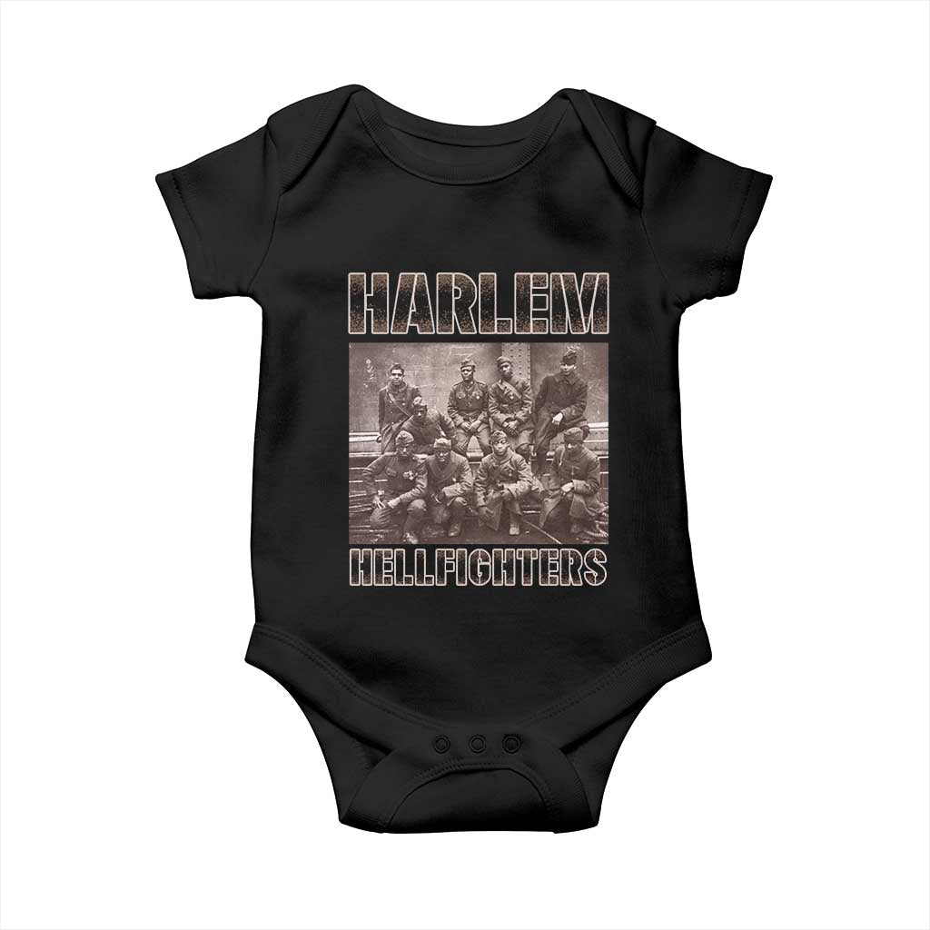 Harlem Hellfighters Baby Onesie The 369th Infantry Regiment Black ...