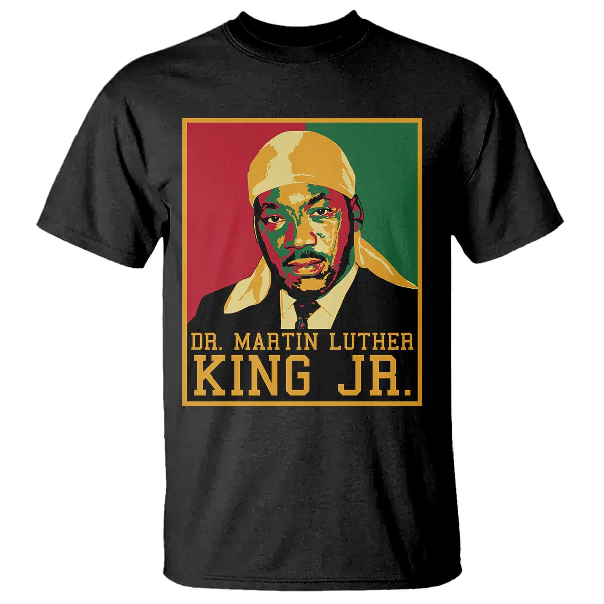 Martin Luther King T Shirt Retro MLK Day by African Pride